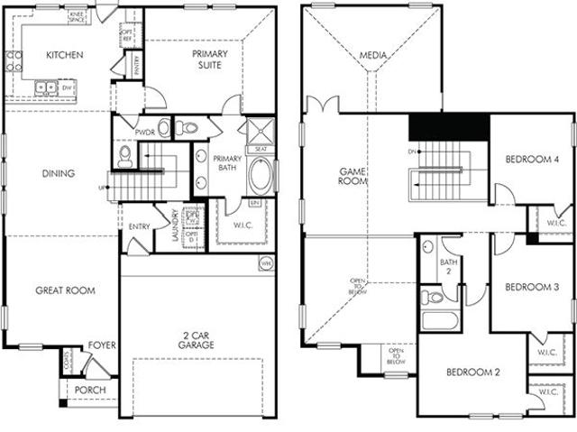4 Bed, 2 Bath New Home plan in Boerne, TX