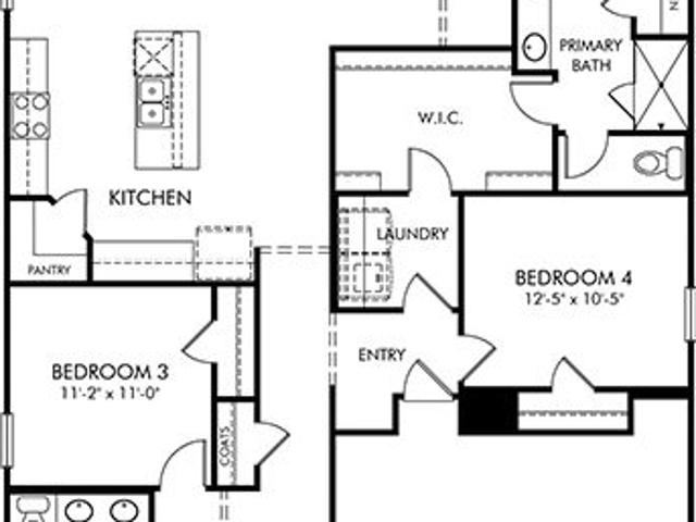 4 Bed, 2 Bath New Home plan in Boiling Springs, SC