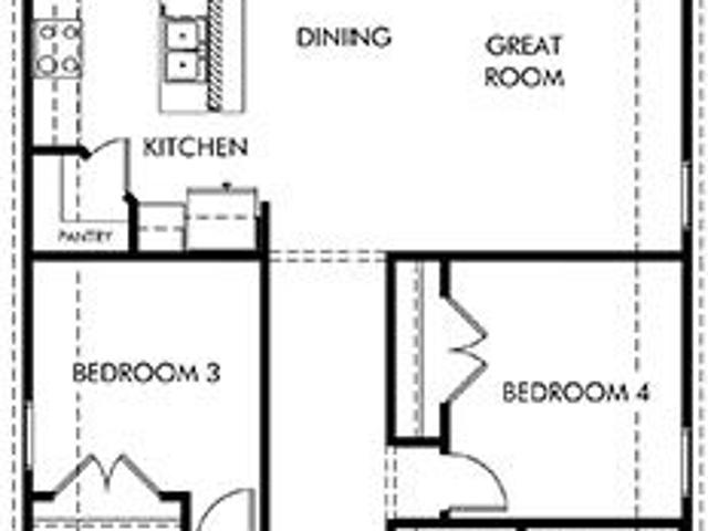 4 Bed, 2 Bath New Home plan in Buda, TX
