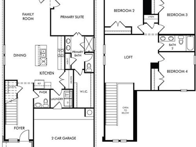 4 Bed, 2 Bath New Home plan in Conroe, TX