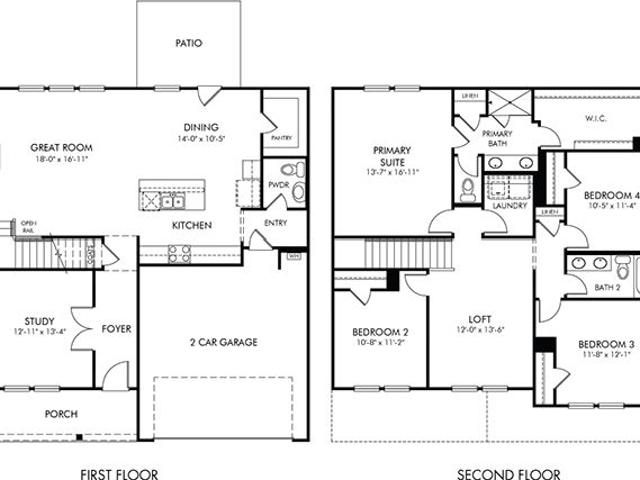 4 Bed, 2 Bath New Home plan in Dawsonville, GA
