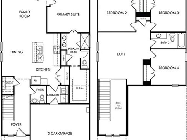 4 Bed, 2 Bath New Home plan in Farmersville, TX