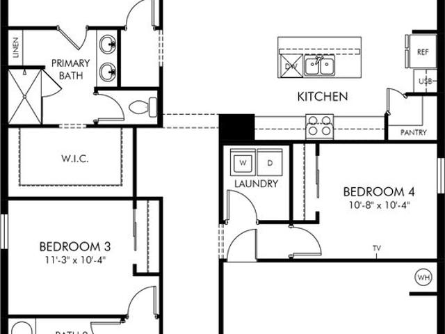 4 Bed, 2 Bath New Home plan in Groveland, FL