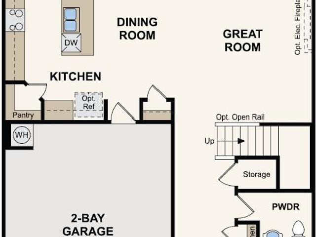 4 Bed, 2 Bath New Home plan in Grayson, GA