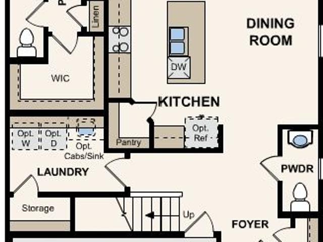 4 Bed, 2 Bath New Home plan in Hockley, TX
