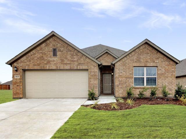 4 Bed, 2 Bath New Home plan in Justin, TX