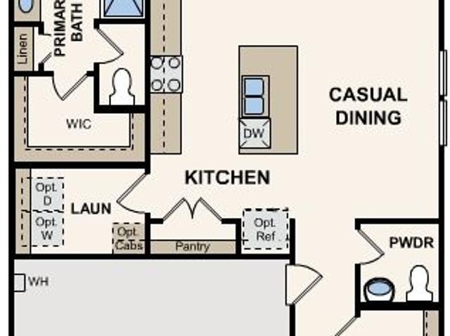 4 Bed, 2 Bath New Home plan in Katy, TX