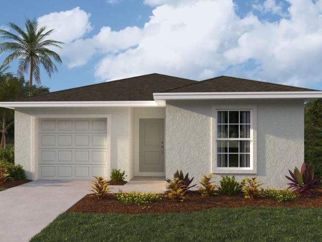 4 Bed, 2 Bath New Home plan in Lehigh Acres, FL