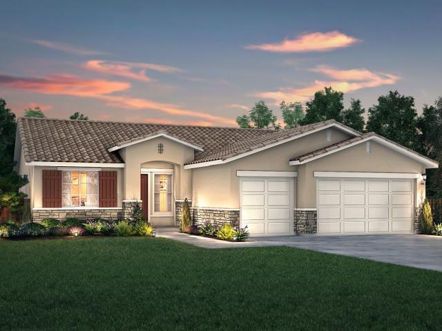 4 Bed, 2 Bath New Home plan in Los Banos, CA