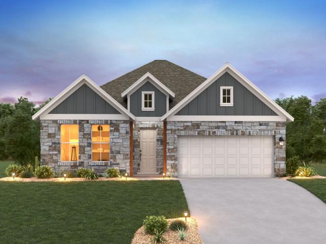 4 Bed, 2 Bath New Home plan in Manor, TX
