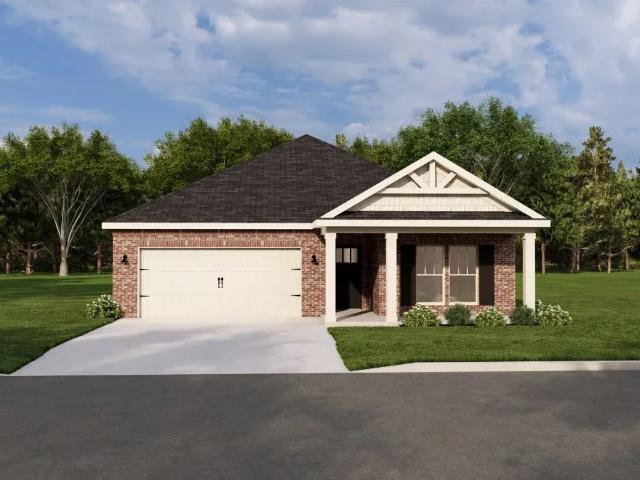 4 Bed, 2 Bath New Home plan in Meridianville, AL