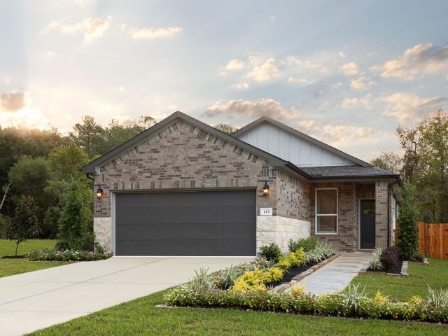 4 Bed, 2 Bath New Home plan in Montgomery, TX