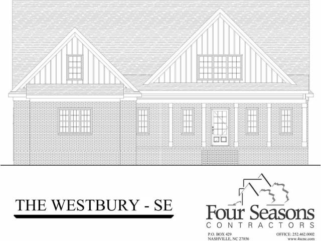 4 Bed, 2 Bath New Home plan in Nashville, NC