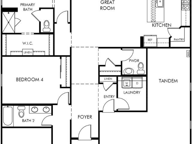 4 Bed, 2 Bath New Home plan in Oro Valley, AZ
