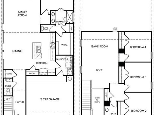 4 Bed, 2 Bath New Home plan in Pflugerville, TX