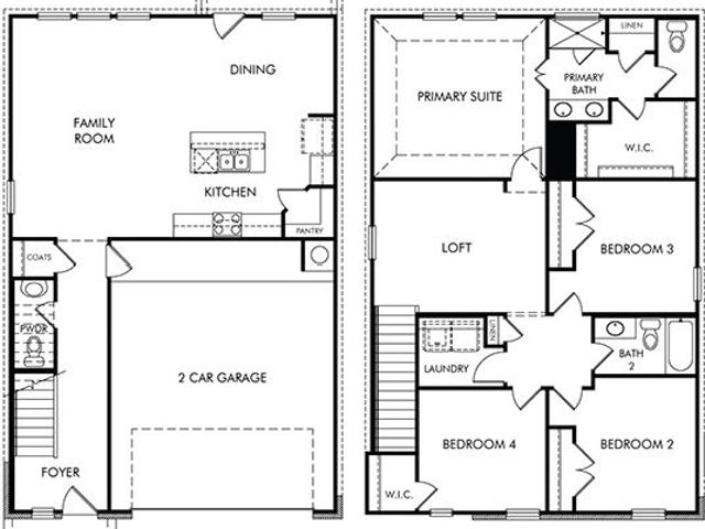 4 Bed, 2 Bath New Home plan in Pflugerville, TX