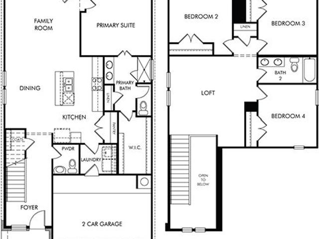 4 Bed, 2 Bath New Home plan in Pflugerville, TX