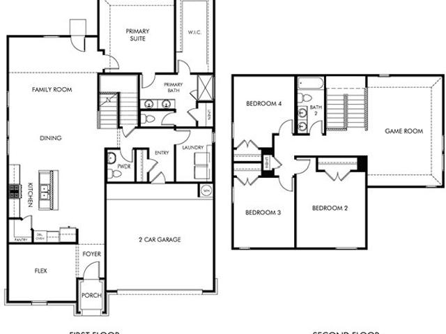 4 Bed, 2 Bath New Home plan in San Antonio, TX