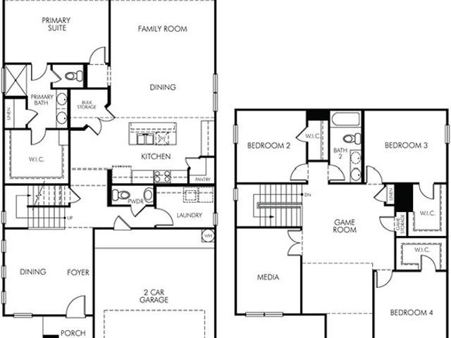 4 Bed, 2 Bath New Home plan in San Antonio, TX