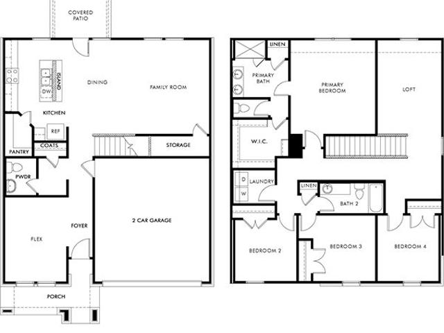4 Bed, 2 Bath New Home plan in Sherman, TX