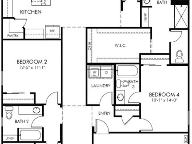 4 Bed, 3 Bath New Home plan in Tolleson, AZ