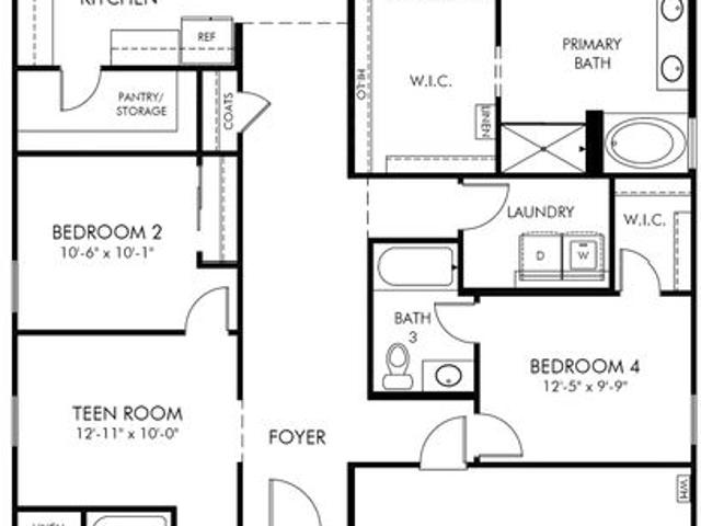 4 Bed, 3 Bath New Home plan in Tolleson, AZ