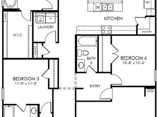 4 Bed, 3 Bath New Home plan in Villa Rica, GA
