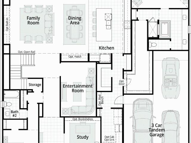 4 Bed, 3 Bath New Home plan in Willis, TX