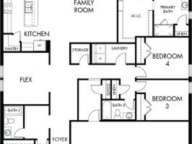 4 Bed, 3 Bath New Home plan in Anna, TX