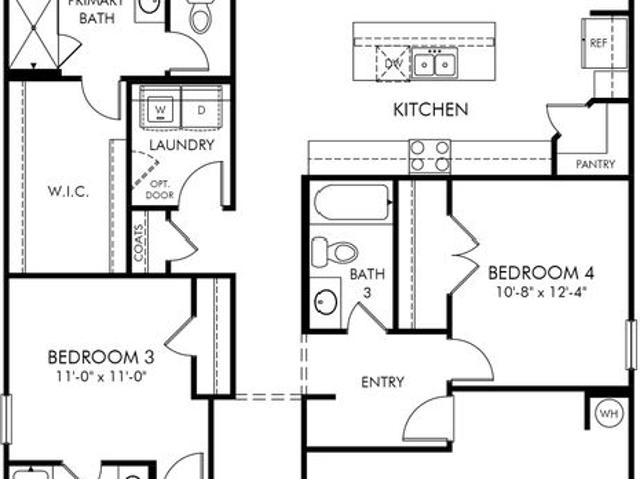 4 Bed, 3 Bath New Home plan in Athens, AL
