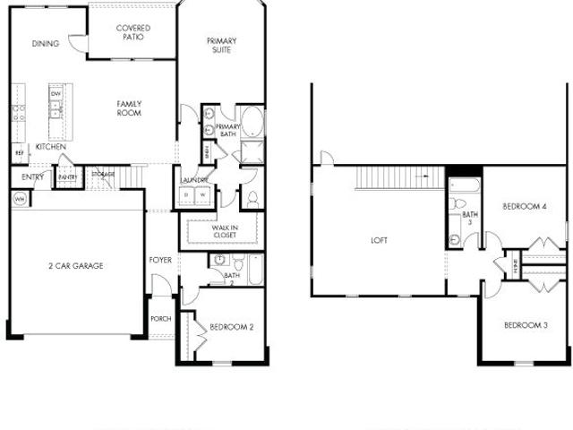 4 Bed, 3 Bath New Home plan in Baytown, TX