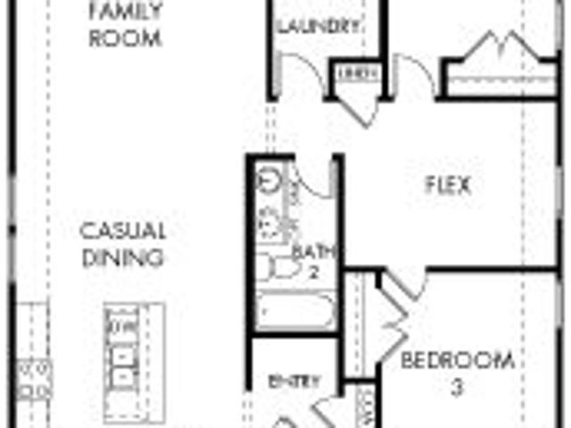 4 Bed, 3 Bath New Home plan in Baytown, TX
