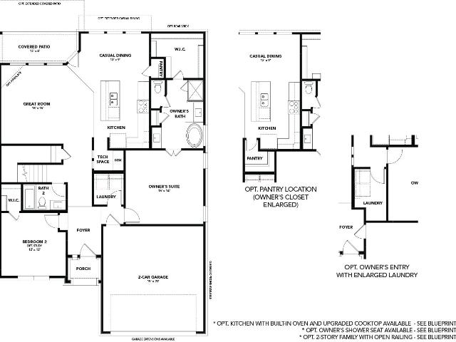4 Bed, 3 Bath New Home plan in Celina, TX