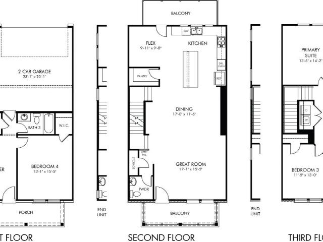 4 Bed, 3 Bath New Home plan in Cumming, GA
