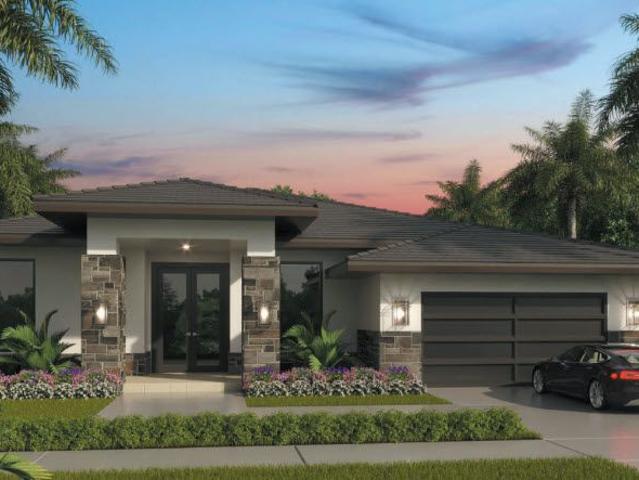 4 Bed, 3 Bath New Home plan in Davie, FL