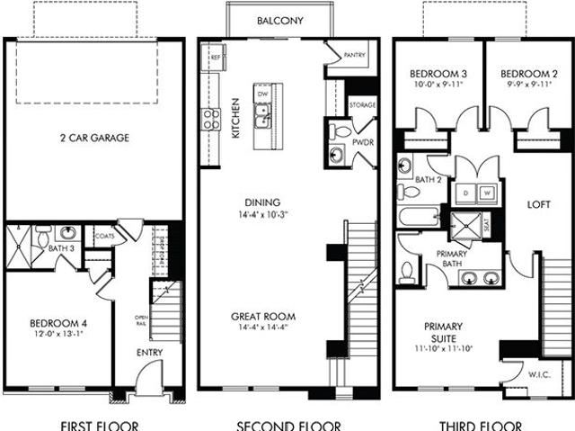4 Bed, 3 Bath New Home plan in Fort Mill, SC