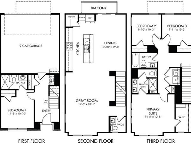 4 Bed, 3 Bath New Home plan in Fort Mill, SC