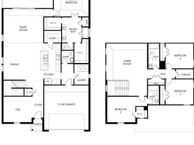 4 Bed, 3 Bath New Home plan in Fort Worth, TX