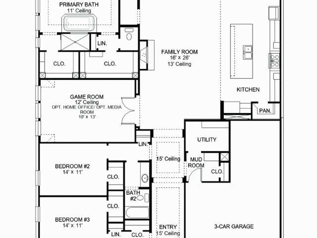 4 Bed, 3 Bath New Home plan in Fort Worth, TX