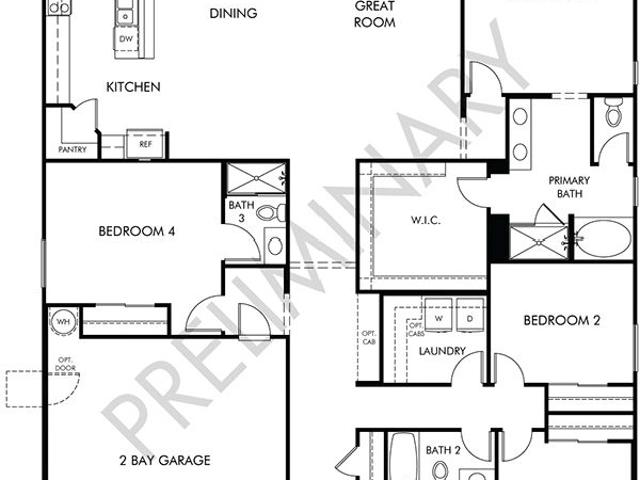 4 Bed, 3 Bath New Home plan in Galt, CA