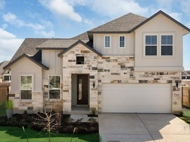4 Bed, 3 Bath New Home plan in Georgetown, TX