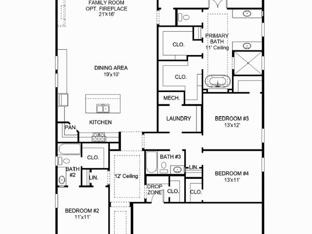 4 Bed, 3 Bath New Home plan in Green Cove Springs, FL