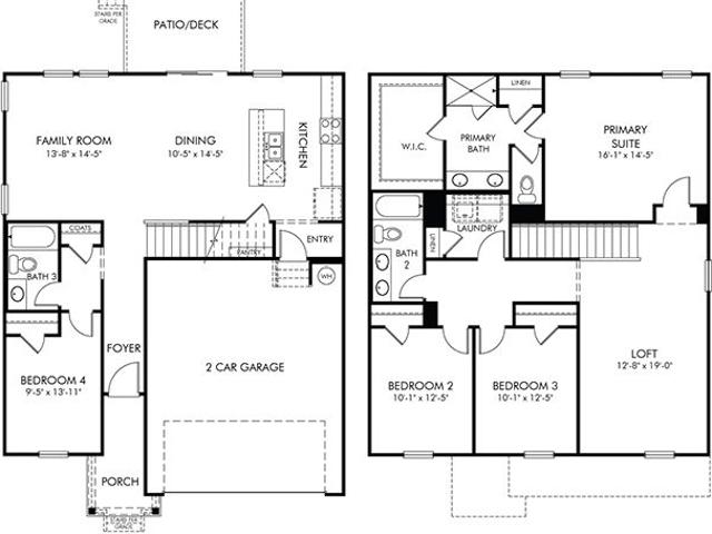 4 Bed, 3 Bath New Home plan in Hermitage, TN