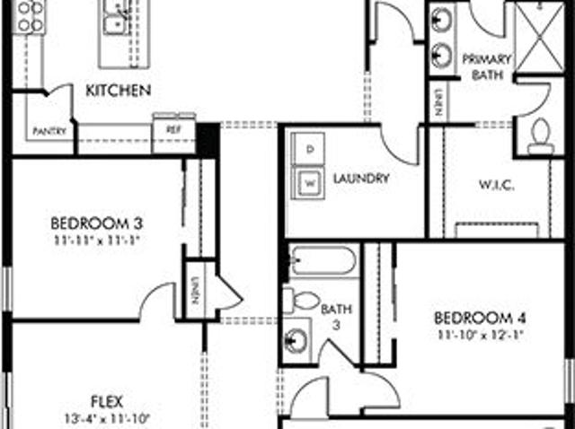 4 Bed, 3 Bath New Home plan in Hudson, FL