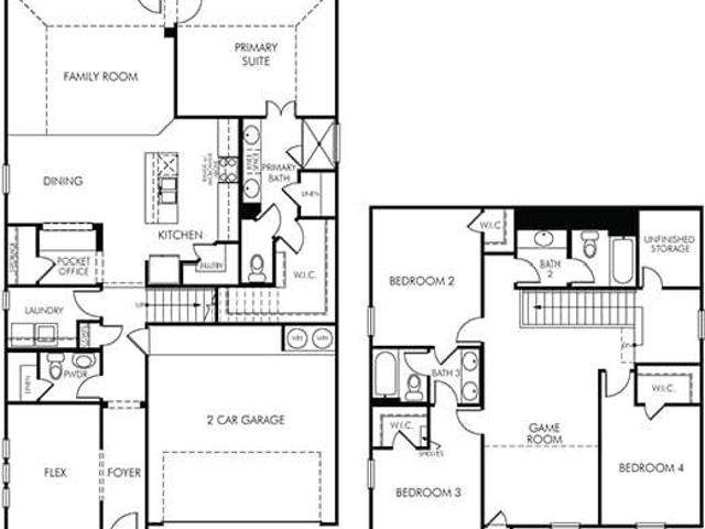 4 Bed, 3 Bath New Home plan in Huffman, TX