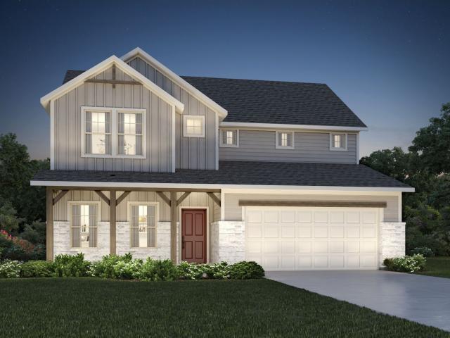 4 Bed, 3 Bath New Home plan in Hutto, TX