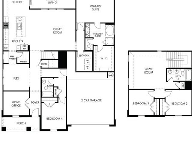 4 Bed, 3 Bath New Home plan in Kyle, TX