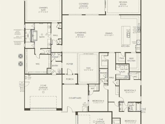 4 Bed, 3 Bath New Home plan in Las Vegas, NV