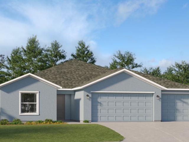 4 Bed, 3 Bath New Home plan in Lehigh Acres, FL