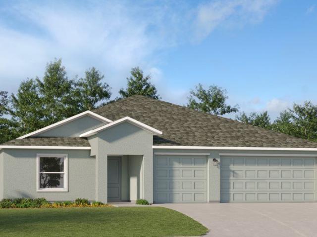 4 Bed, 3 Bath New Home plan in Lehigh Acres, FL